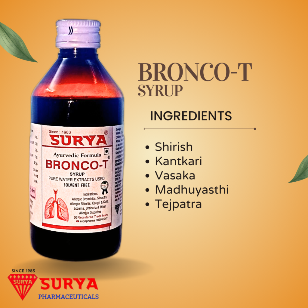 Bronco -T syrup - Surya Pharma