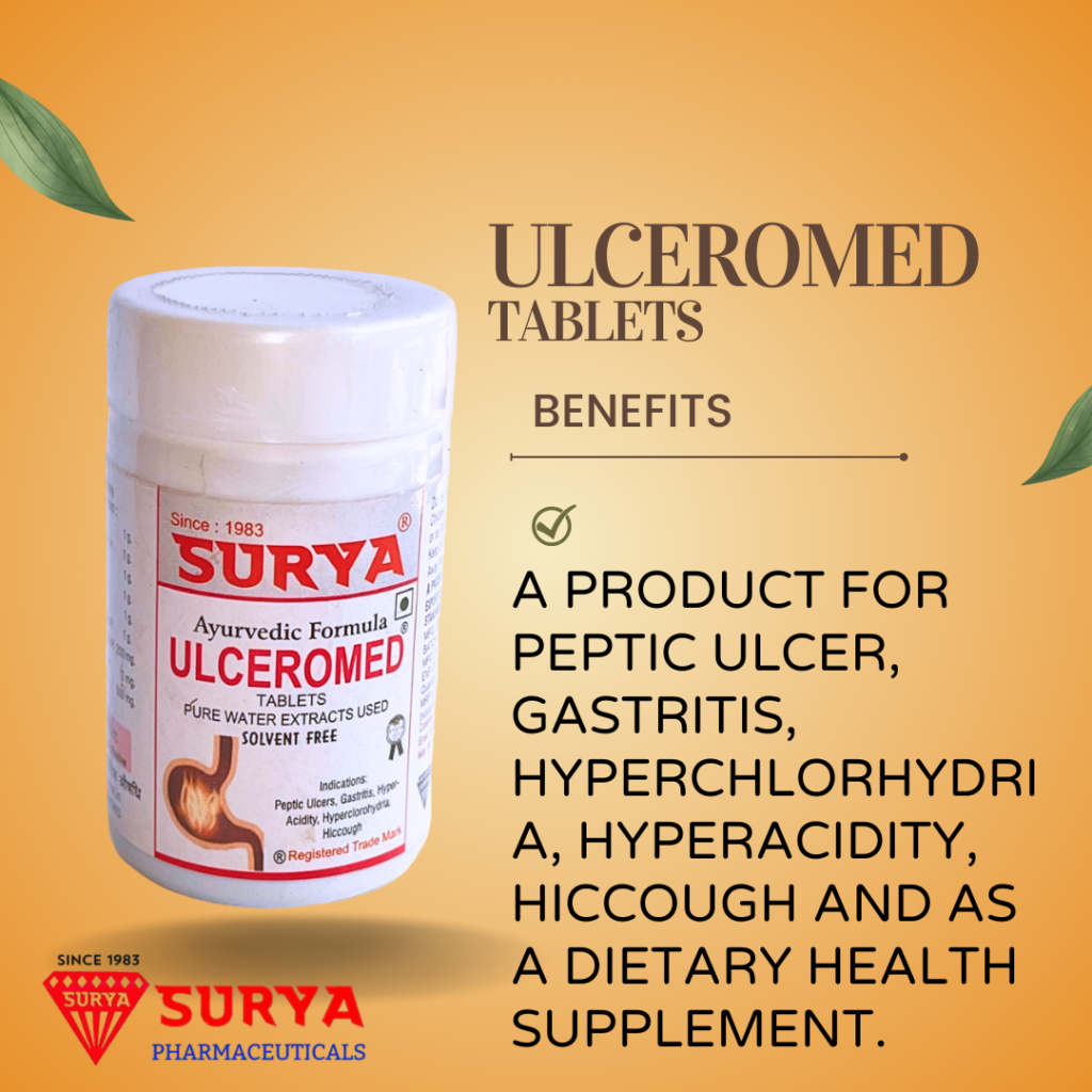 Ulceromed tablets - Surya Pharma